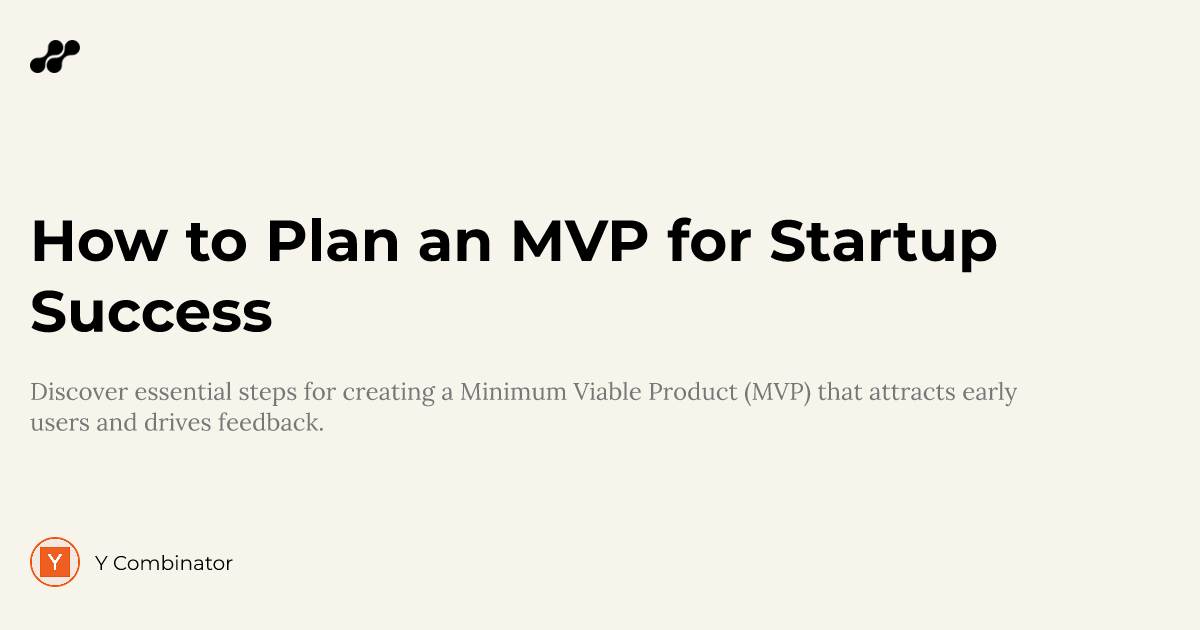 How to Plan an MVP for Startup Success | Verved