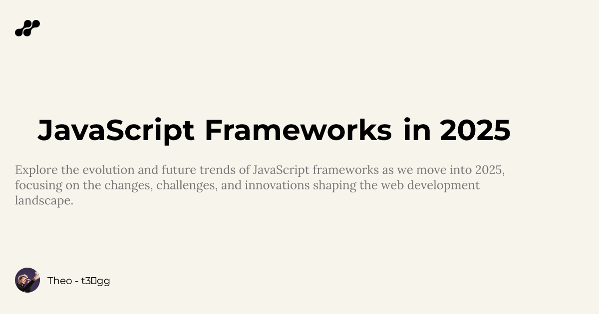 JavaScript Frameworks in 2025 | Verved