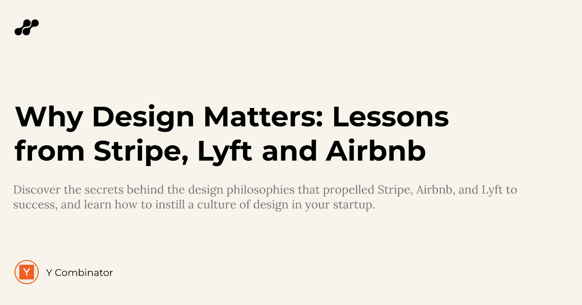 Why Design Matters: Lessons from Stripe, Lyft and Airbnb | Verved